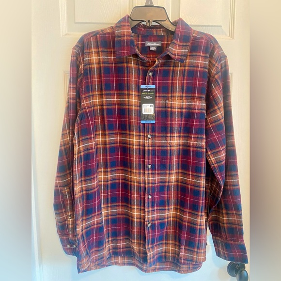 Eddie Bauer | Shirts | Eddie Bauer Plaid Flannel | Poshmark